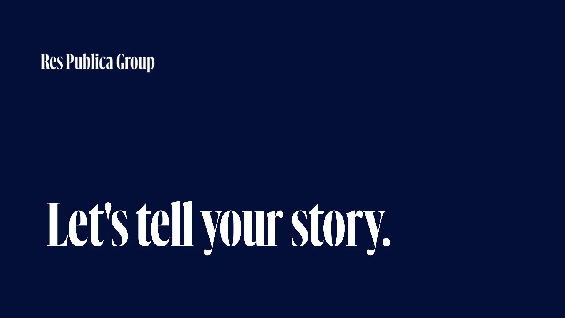 Contact Res Publica Group Today!